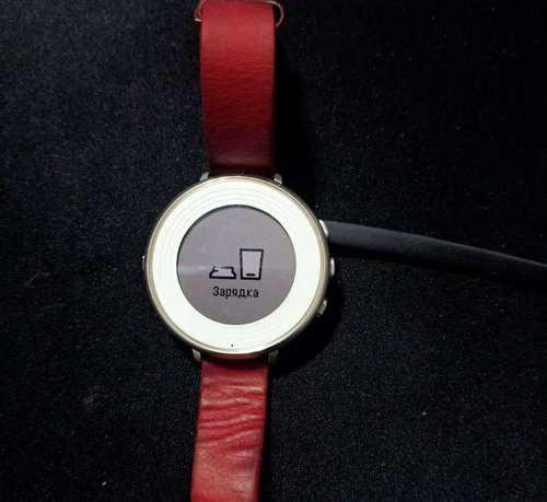 Часы pebble time round