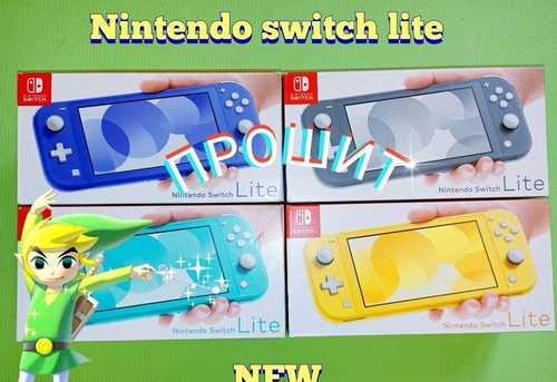 Nintendo switch lite прошитая новая