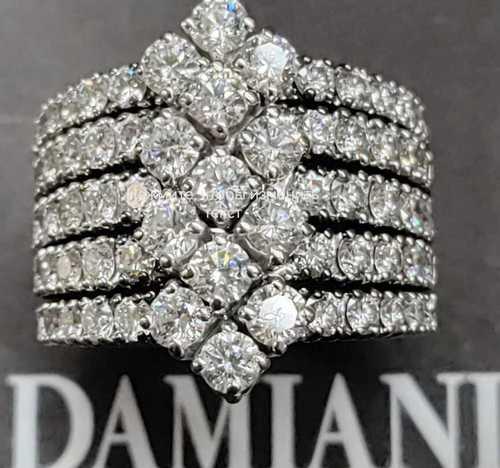 Damiani золотое кольцо с бриллиантами оригинал