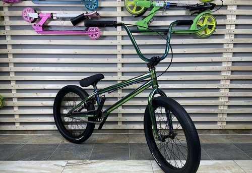 Новый трюковой велосипед Зеленый