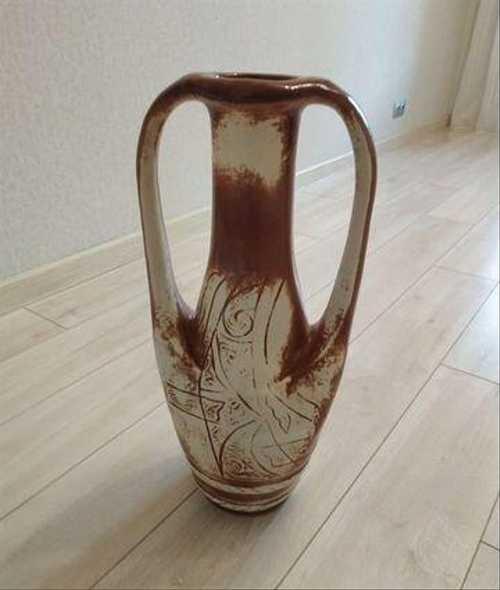 Керамическая ваза, напольная, 60 см