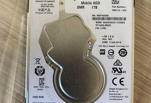 Жесткий диск для ноутбука mobile HDD SMR 1 TB