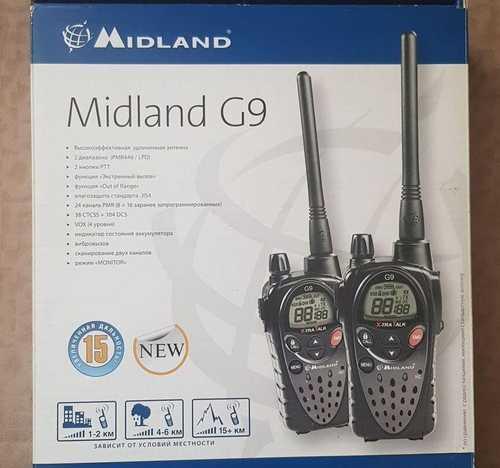 Рации Midland G9
