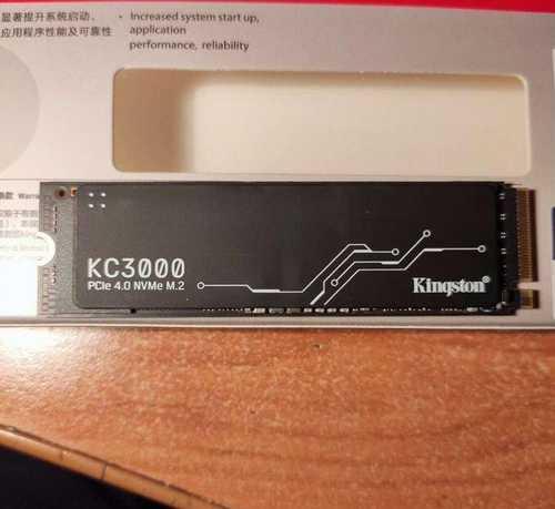 Ssd диск m.2 Kingston kc3000 2048GB оригинал