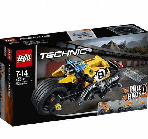 Lego Technic Мотоцикл для трюков. 42058