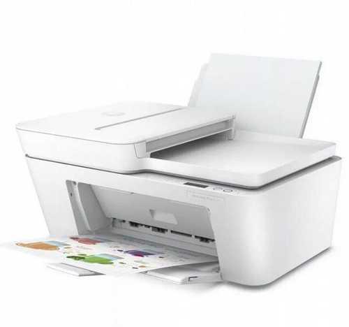 Мфу принтер струйный цветной HP DeskJet Plus 4120