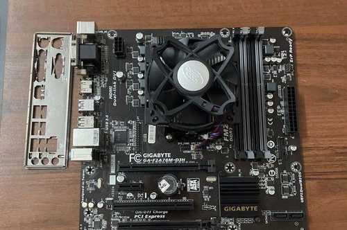 Материнская плата gigabyte ga-f2a78m-d3h fm2+ и пр