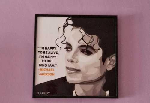 Постер в рамке Майкл Джексон