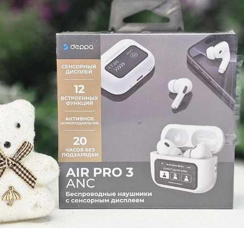 Беспроводные наушники Deppa Air Pro 3 ANC