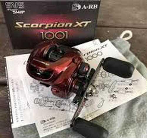 Мультипликатор shimano scorpion 1001 xt