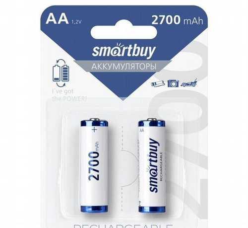 Аккумулятор NiMh Smartbuy BL2 AA / ааа оптом