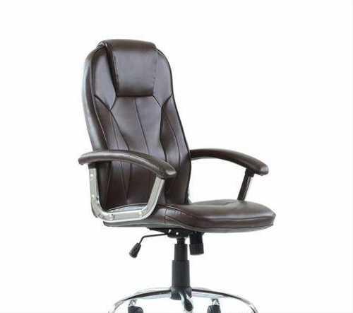 Кресло FB K-8 для руководителя коричневая экокожа