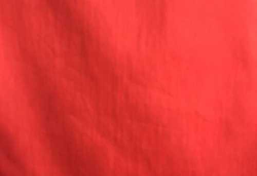 Ткань ярко красного цвета 2.66х1,35