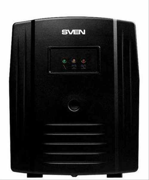 Интерактивный ибп sven Pro 1000 (USB) черный