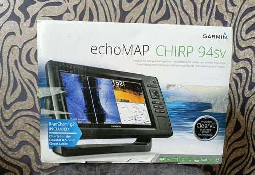 Эхолот Гармин garmin echomap chirp 94 sv