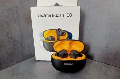Беспроводные наушники Realme Buds T100 (Чёрные)