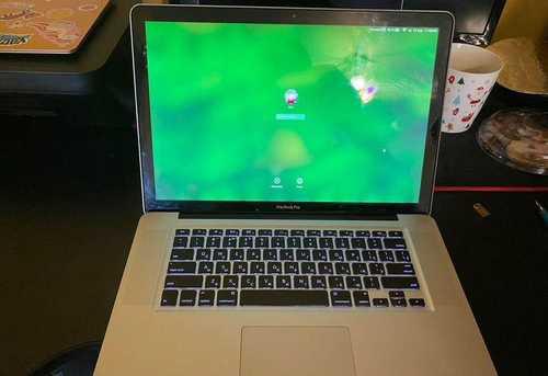 MacBook Pro 15 (2011), 256 ГБ, Core i7, 2.0 ГГц, RAM 12 ГБ, ATI Radeon HD 6490M 0.25 ГБ