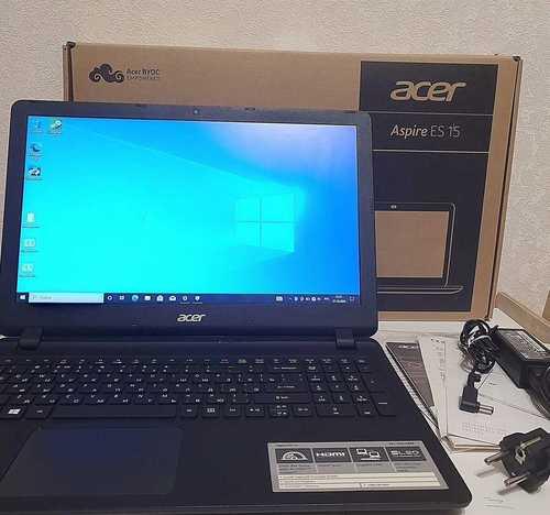 Ноутбук Acer Aspire ES15 120 Гб SSD / 8Гб озу / 15