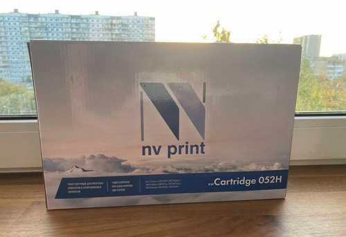 Новый картридж NV Print 052H