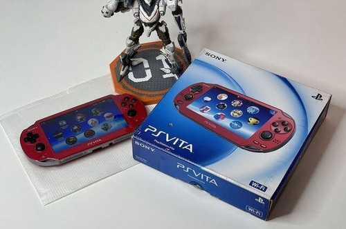 Sony PS Vita 1000 Cosmic Red прошитая 256GB