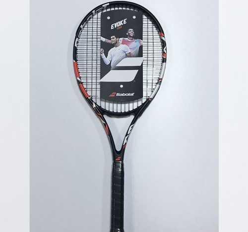 Теннисная ракетка babolat evoke tour с натяжкой