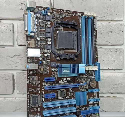 AM3+ Asus M5A78L (FX до 125W, 4xDDR3)