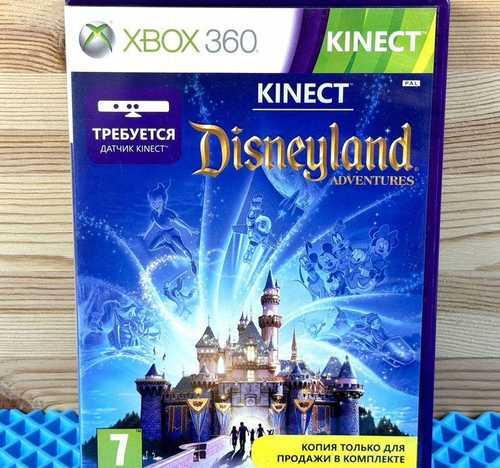 Xbox 360 Kinect Disneyland Adventures Лицензия