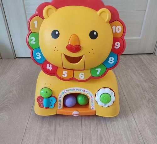 Ходунки Fisher Price Лев (Каталка-толокар)