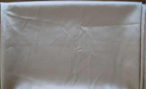 Лоскут ткани - на блузку атласная тонкая золотиста