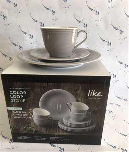 Villeroy Color loop stone Coffee set 12 pcs