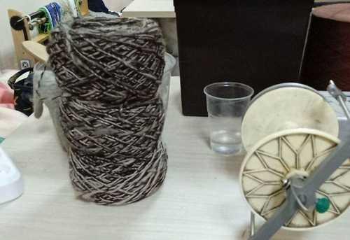 Пряжа для вязания из собачей шерсти