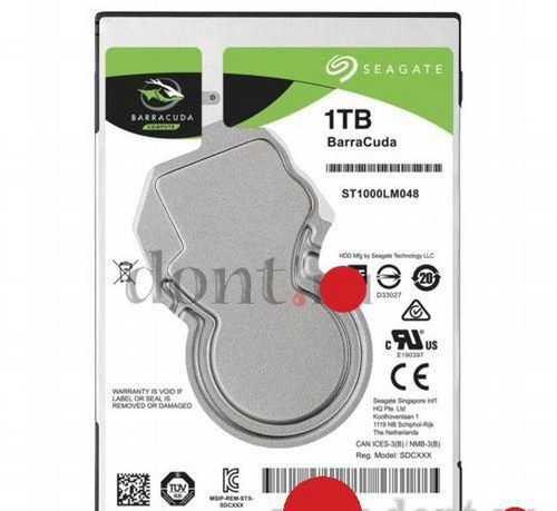 2,5 Seagate 1TB ST1000LM048 SATA3 5400 2.5\" 128MB