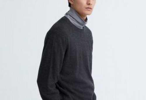 Джемпер Uniqlo Cashmere, темно-серый