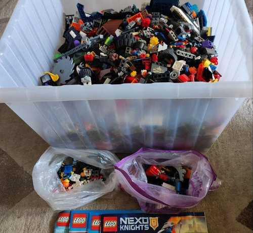 Lego россыпью, карта Ниндзяго и пласина