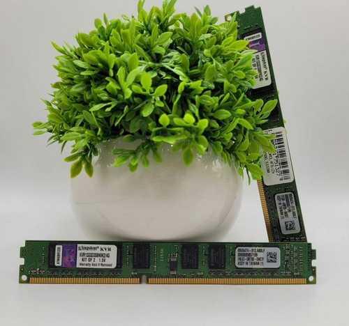 Оперативная память DDR3 8gb 2x4 1333 mhz Kingston