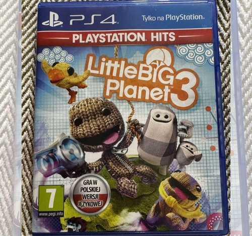 Little big planet 3 ps4 диск