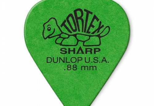 Медиаторы Dunlop Tortex Sharp, 0,88мм, 412P.88