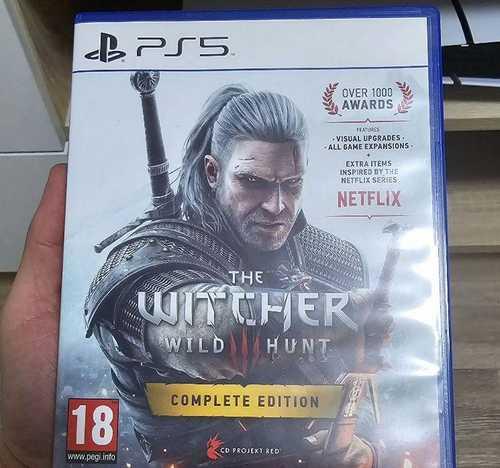 The witcher 3 complete edition ps5 диск