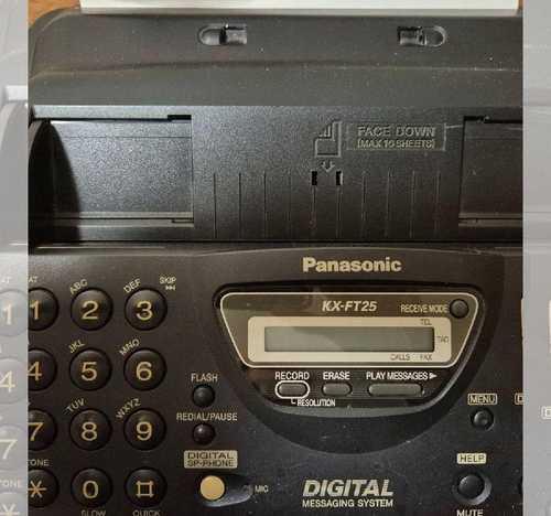 Факс panasonic kx ft25