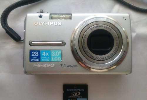 Цифровой фотоаппарат Olympus FE290 7.1Мп в идеале