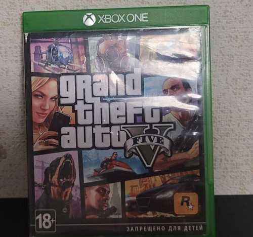 Диск Gta 5 для xbox one