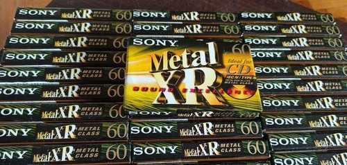 Новые аудиокассеты sony metal XR 60 2001