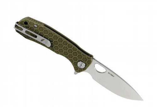 Нож Honey Badger Flipper HB1013 с зелёной рукоятью