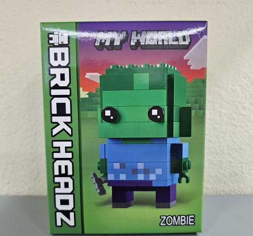 Конструктор Minecraft Brickheadz Зомби