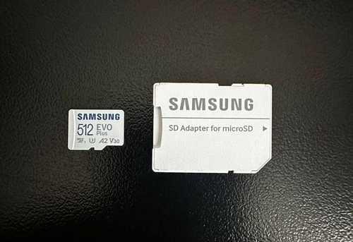 Карта памяти Samsung Evo Plus 512Gb