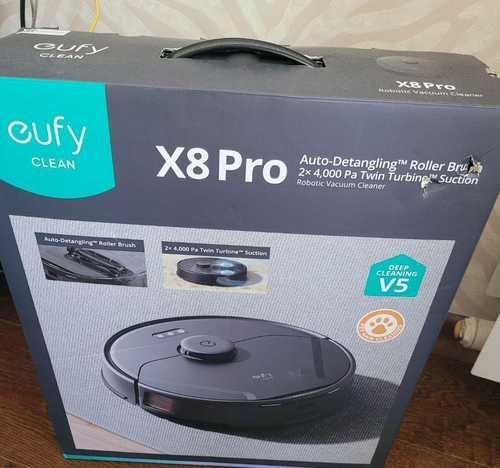 Робот пылесос Eufy x8 Pro robotic vacuum T2266