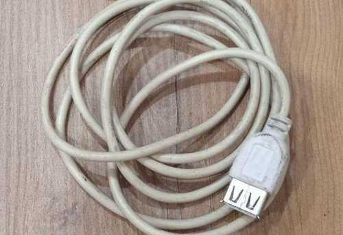 Кабель Удлинитель USB папа-мама