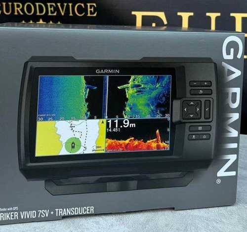 Эхолот Garmin Striker Vivid 7sv с датчиком gt52hw