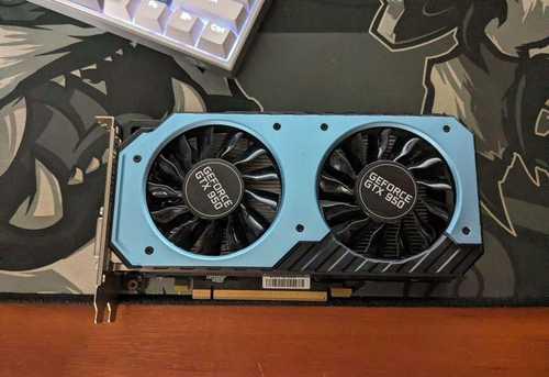 Видеокарта Palit GTX 950 stormx dual на запчасти