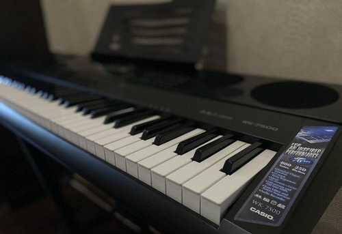 Цифровое пианино casio wk-7500